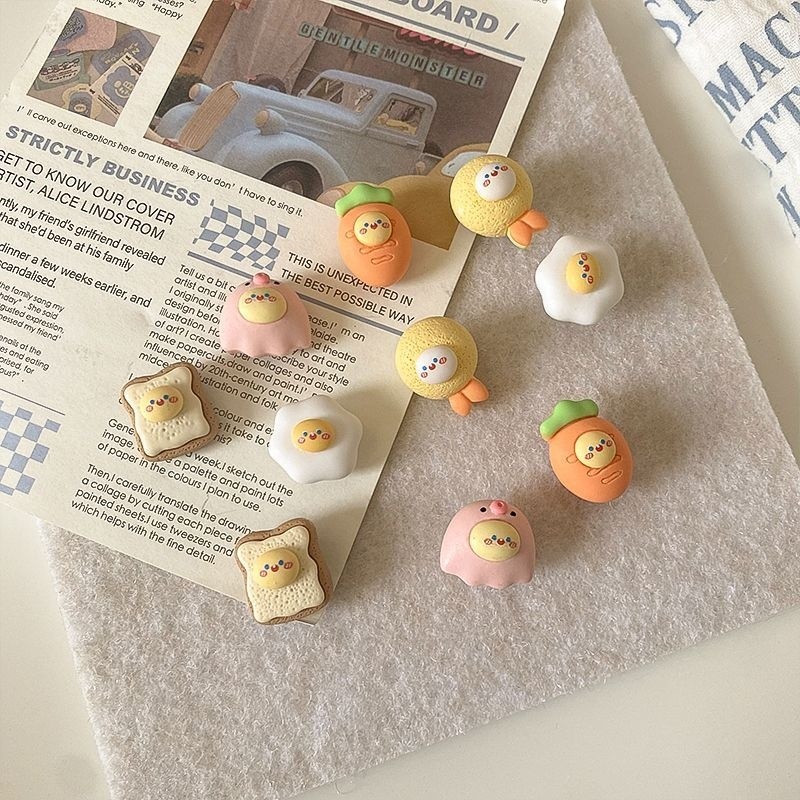 Cute Emoji Pushpin Corkboard Photo Wall Decoration Sticky Notes Push ...