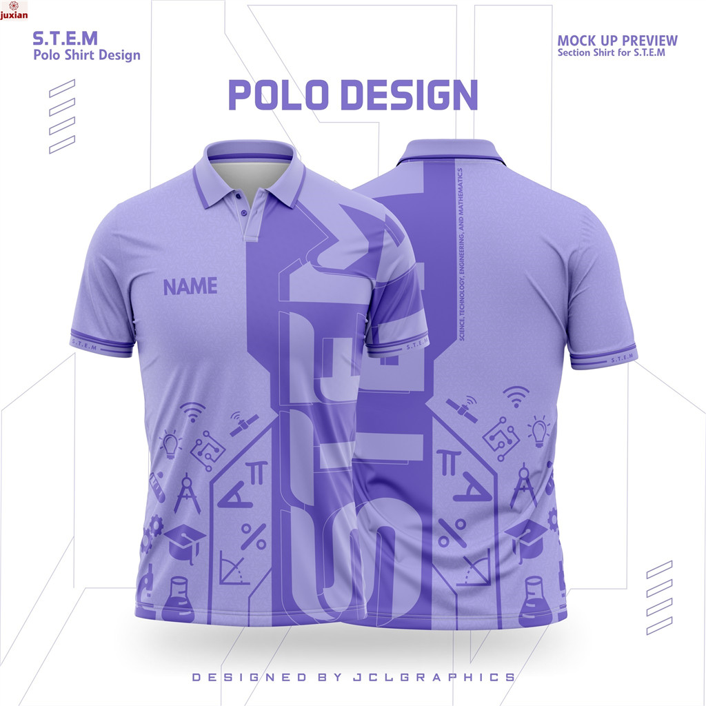 [FREE CUSTOME] 2024 STEM SUBLIMATION UNIFORM POLO shirt for men women ...