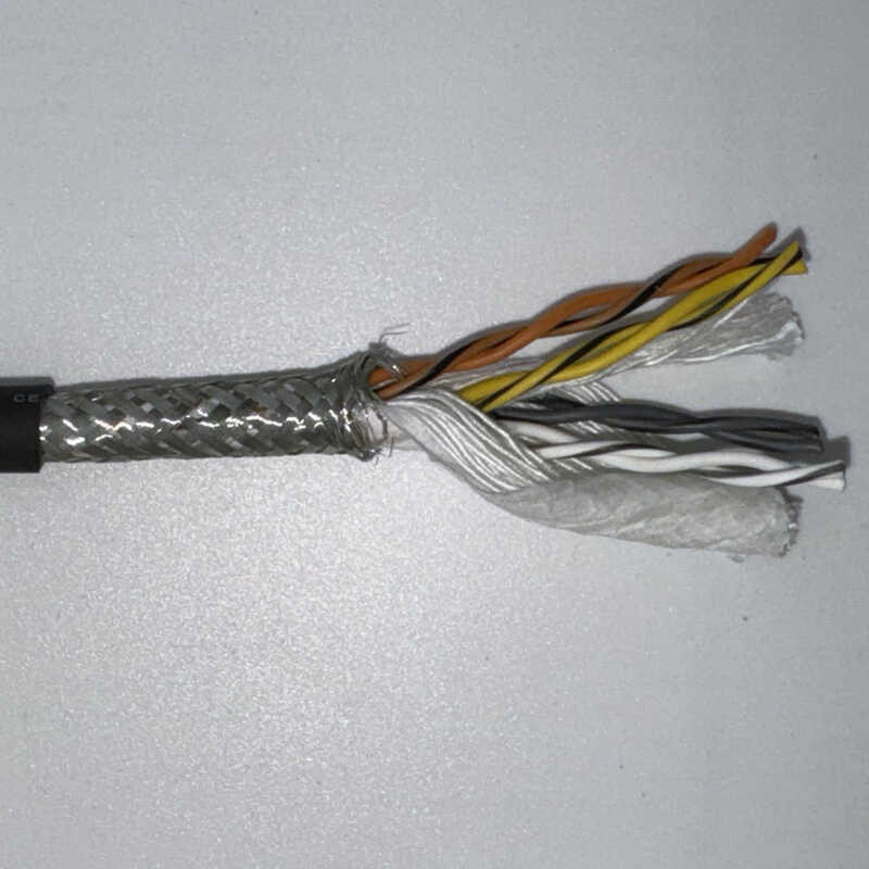 2SQ high flexible drag chain twisted pair shielded cable | Shopee ...