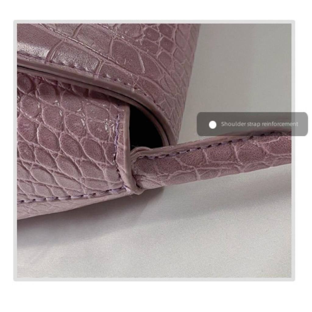 SY #S003 Niche bag Internet celebrity popular shoulder version versatile stone pattern armpit ...