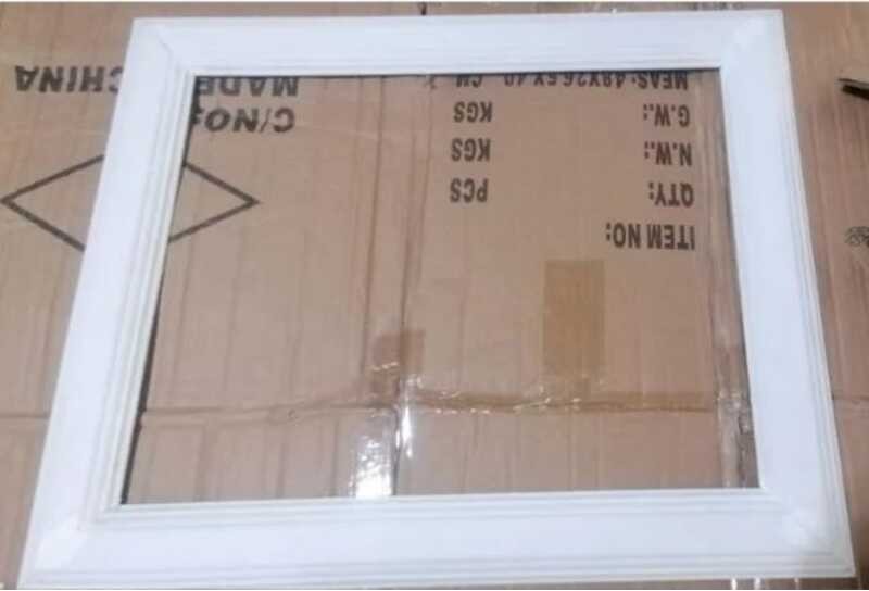 shopee seller LY 3.5" Width Aircon Border Frame Wood AC Air S Window ...