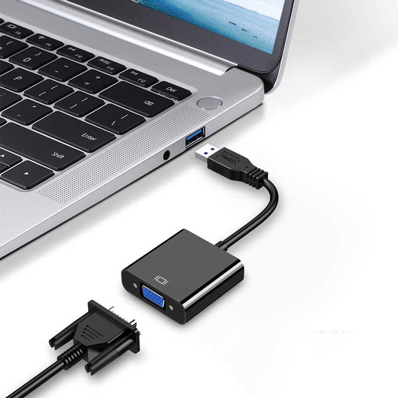 Projector 2 ☆ Interface External Graphics Card USB 3.0 To VGA Converter ...
