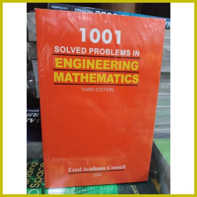 § 1001 Solved Problems In Engineering Mathematics Excel | Shopee ...