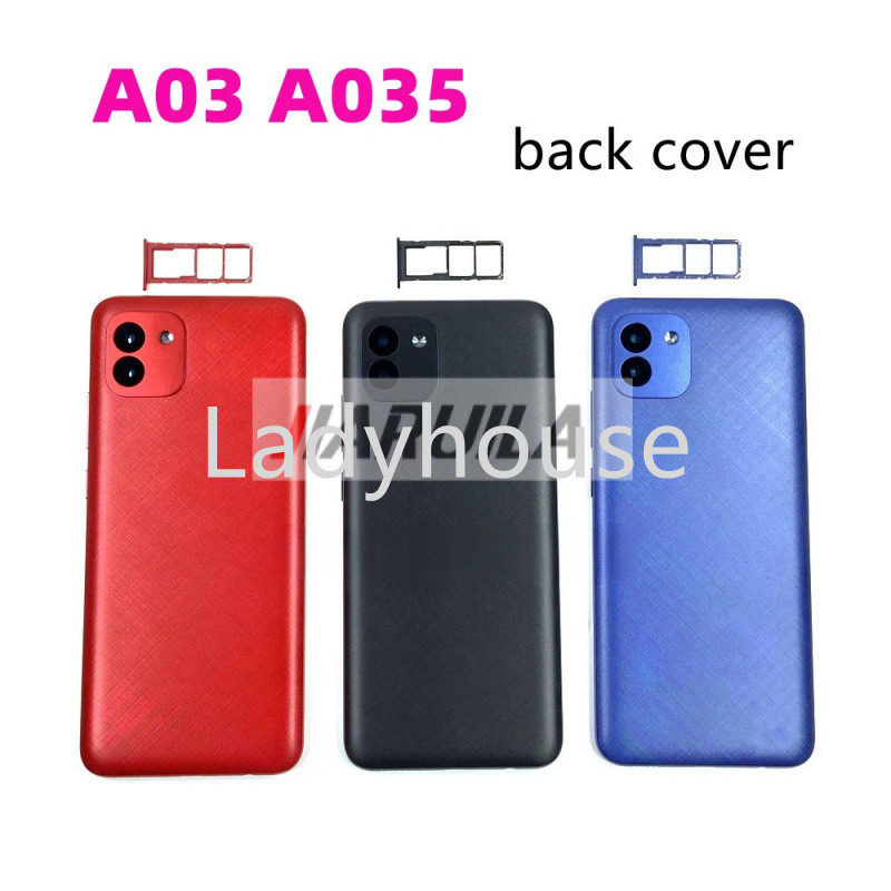 Rear Housing Case For Samsung Galaxy A03 A035 A035F A035F/DS Battery ...