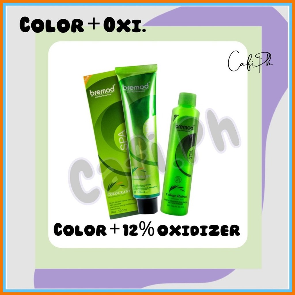 BREMOD 9.0 Lighter Blond Hair Color Set with Oxidizer | Shopee Philippines