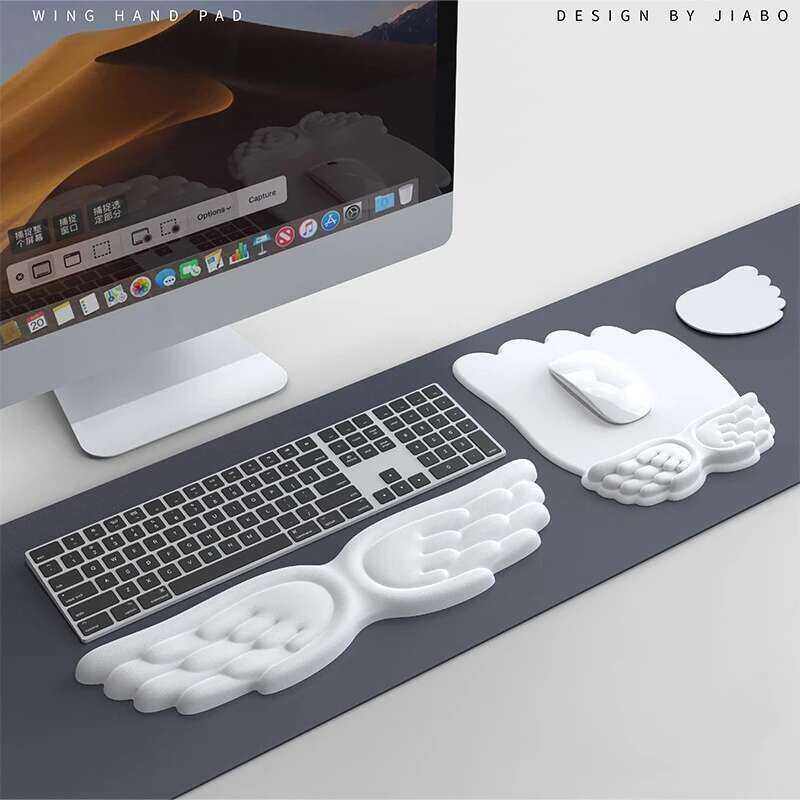 Mechanical Keyboard, ⭐Aa ⭐ Mouse, Wrist Rest, Computer Laptop, Angel ...