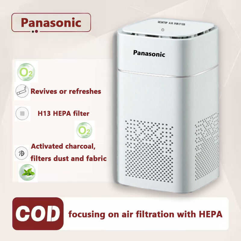Panasonic Air Purifier With Hepa Filter Pm2.5 For Room 31-40 Square ...