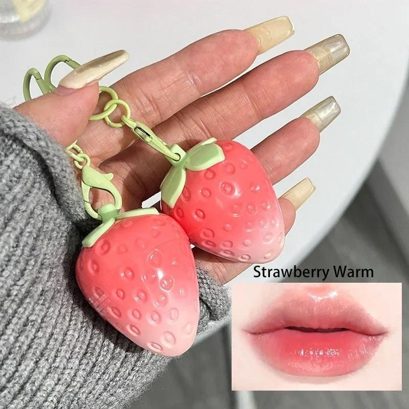 Lipstick Strawberry Moisturizing Lips Fading Lip Lines Lip Base ...