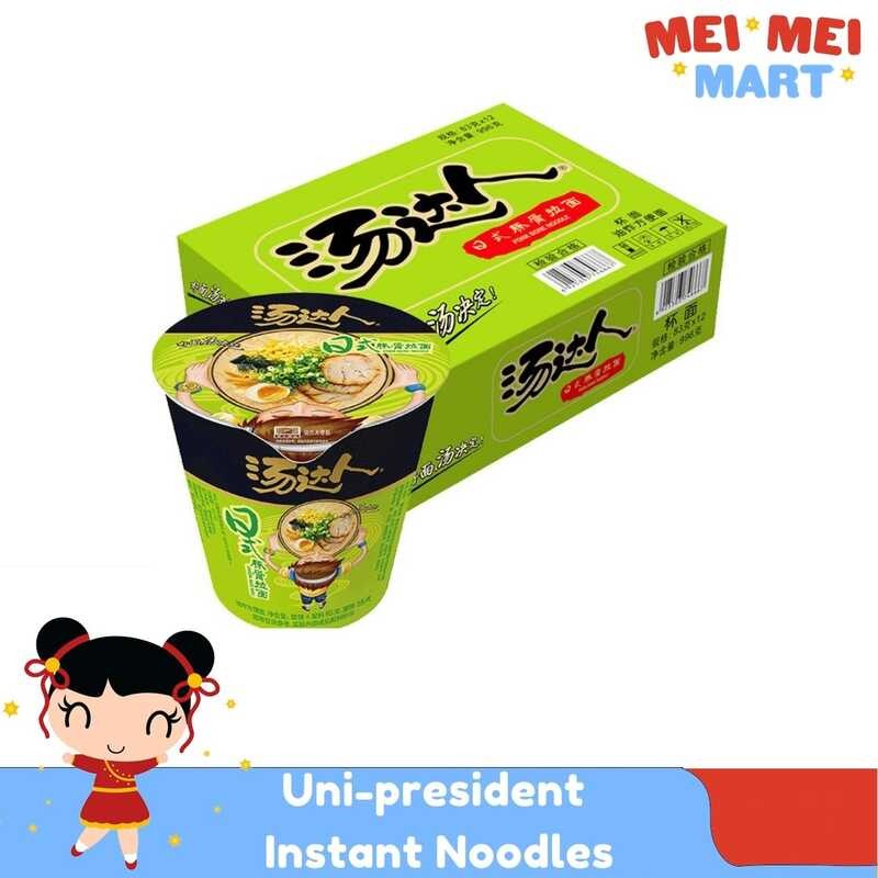 Uni-President Pork Bone Hot And Sour Instant Noodles | Shopee Philippines