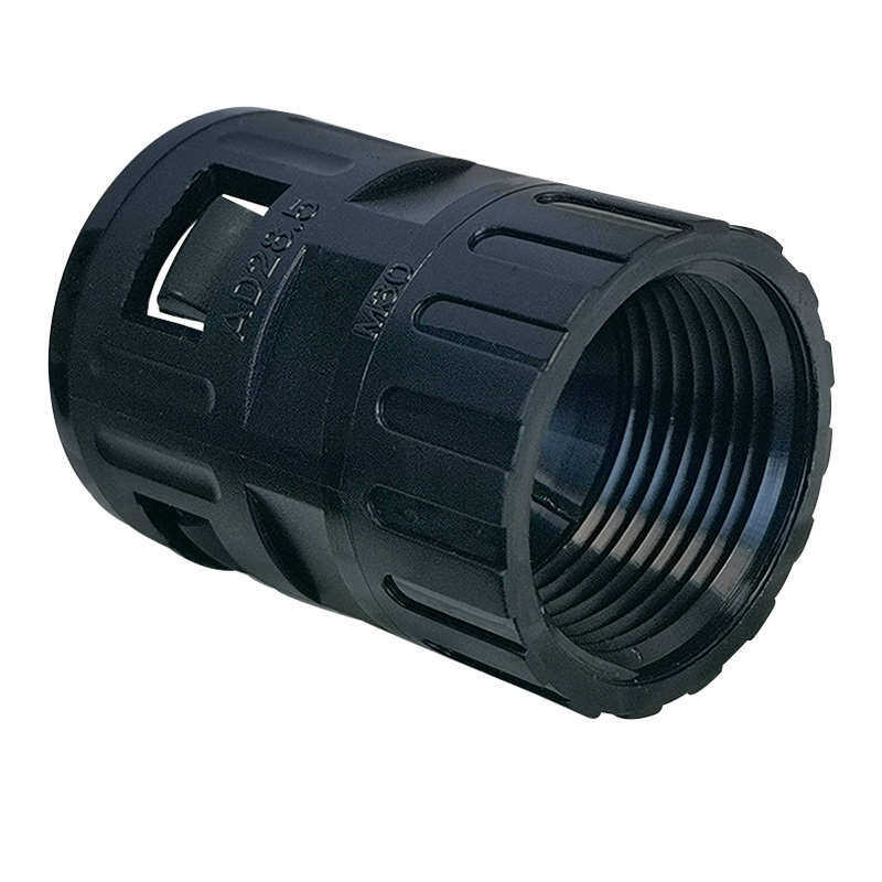 pipe Plastic corrugated dual function quick connector nylon waterproof ...