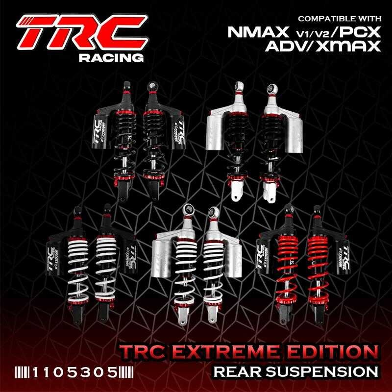 TRC RACING Motorcycles Adjustable Air Shock Absorber Rear Suspension ...