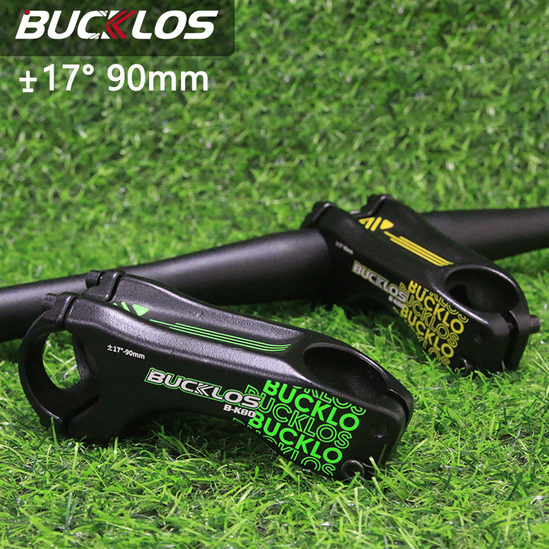 BUCKLOS Bike Stem 17° MTB Negative Stem Light Weight Aluminum Alloy ...