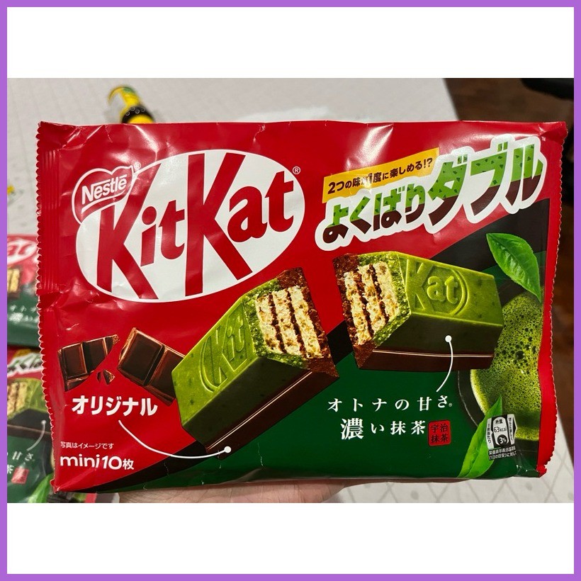 ⊕ ஐ Kit Kat Matcha Mini, Kit Kat Sweet Potato, Kit Kat Matcha Choco ...