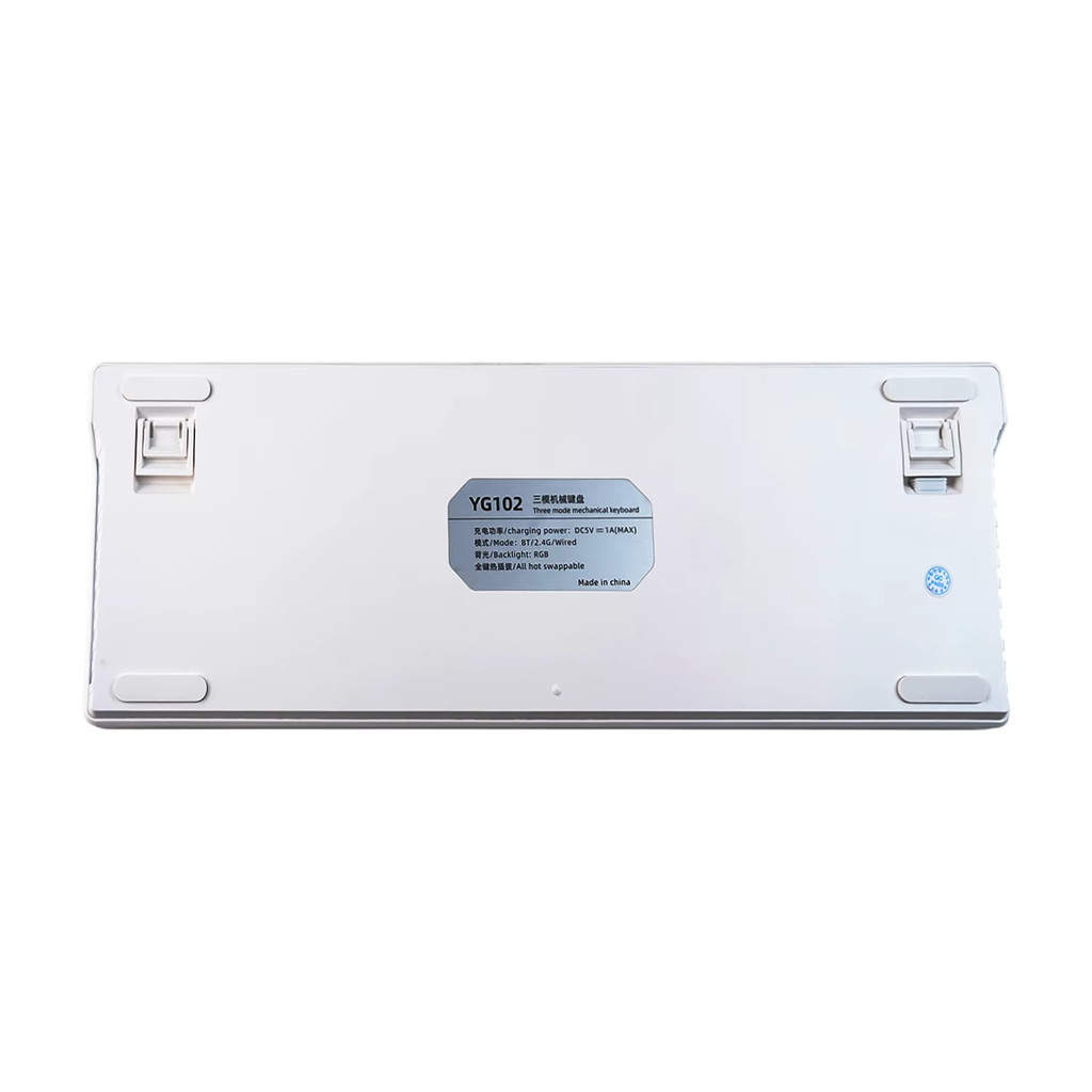 YG102 Mechanical Gaming Keyboard Kit 102 Keys RGB Backlit Programmable ...