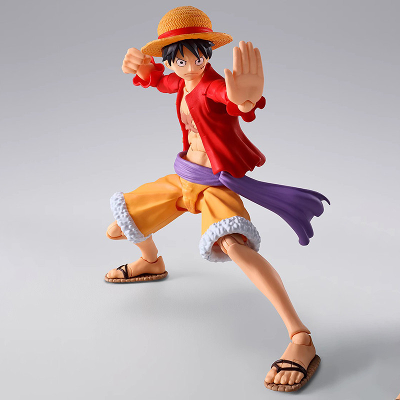 Piece One Shf D Luffy Anime Action Figures Gear2 Figurine The Raid On ...