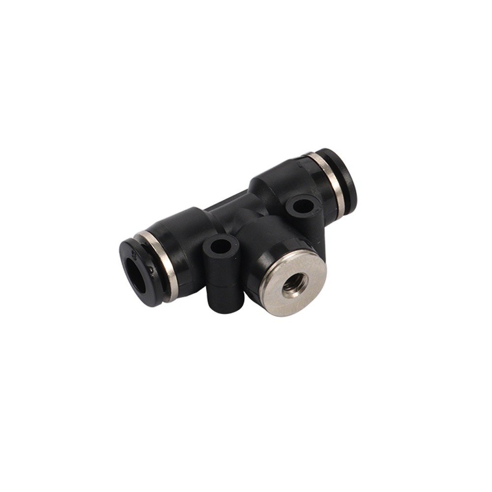 2 Sets Low pressure Slip Lock 3/16" T-Joint,Brass 0.2/0.5mm Mist Nozzle ...