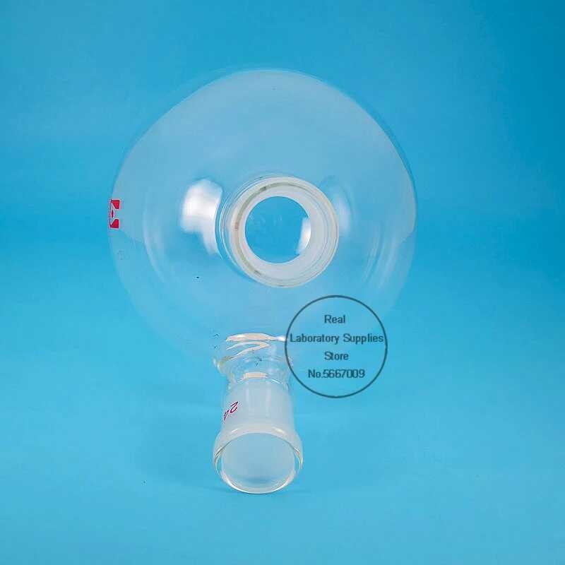 Piece 100Ml-2000Ml 1 Double-Neck Round Bottom Laboratory Distillation ...