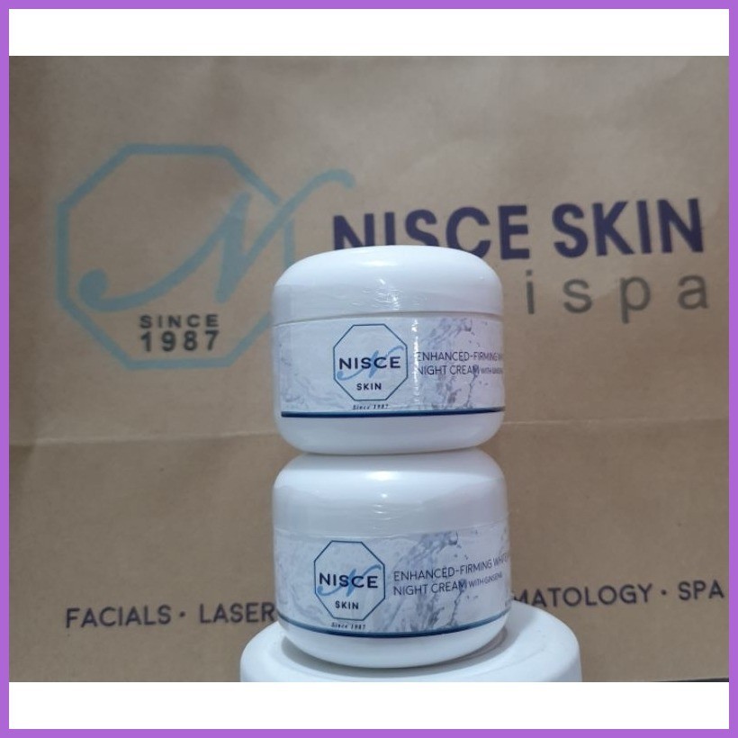NISCE SKIN Enhanced-Firming Whitening Night Cream With Ginseng | Shopee ...