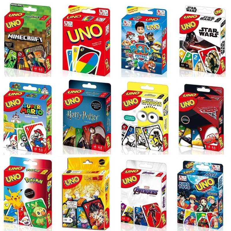 FLIP UNO Games Family F Entertainment Board Fun Playing Cards Kids Toys ...