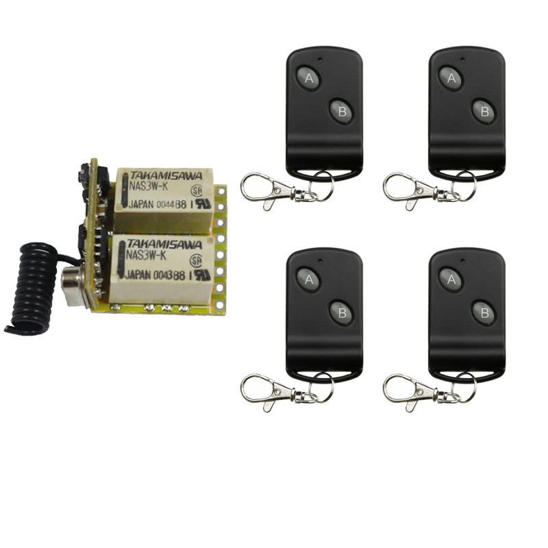 Micro Remote Control Switch Small Volume Relay Contact Wireless ...