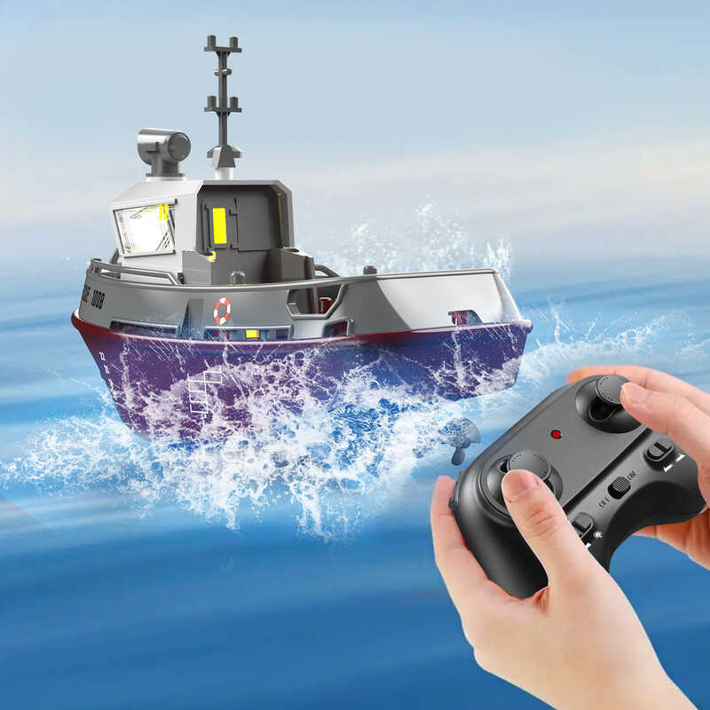 RC S820 Boat 2.4G 1/72 Powerful Dual Motors Wireless Electric Remote ...