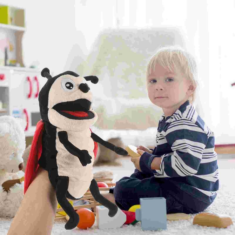 Ladybug Hand Puppet Plush Toy Performance Prop Figure Toys Cartoon ...
