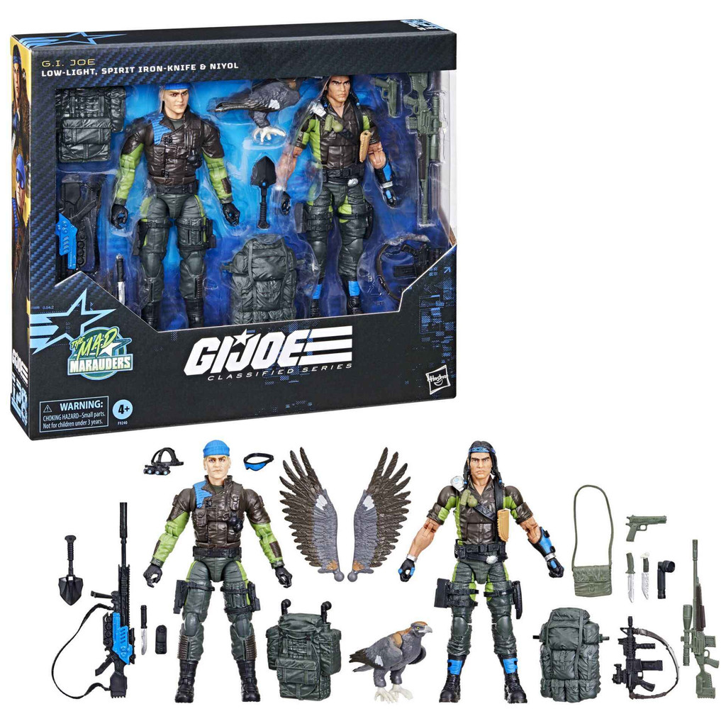 Hasbro GIJOE Special Forces Operation Dragonfire Low-Light Niyol Double ...
