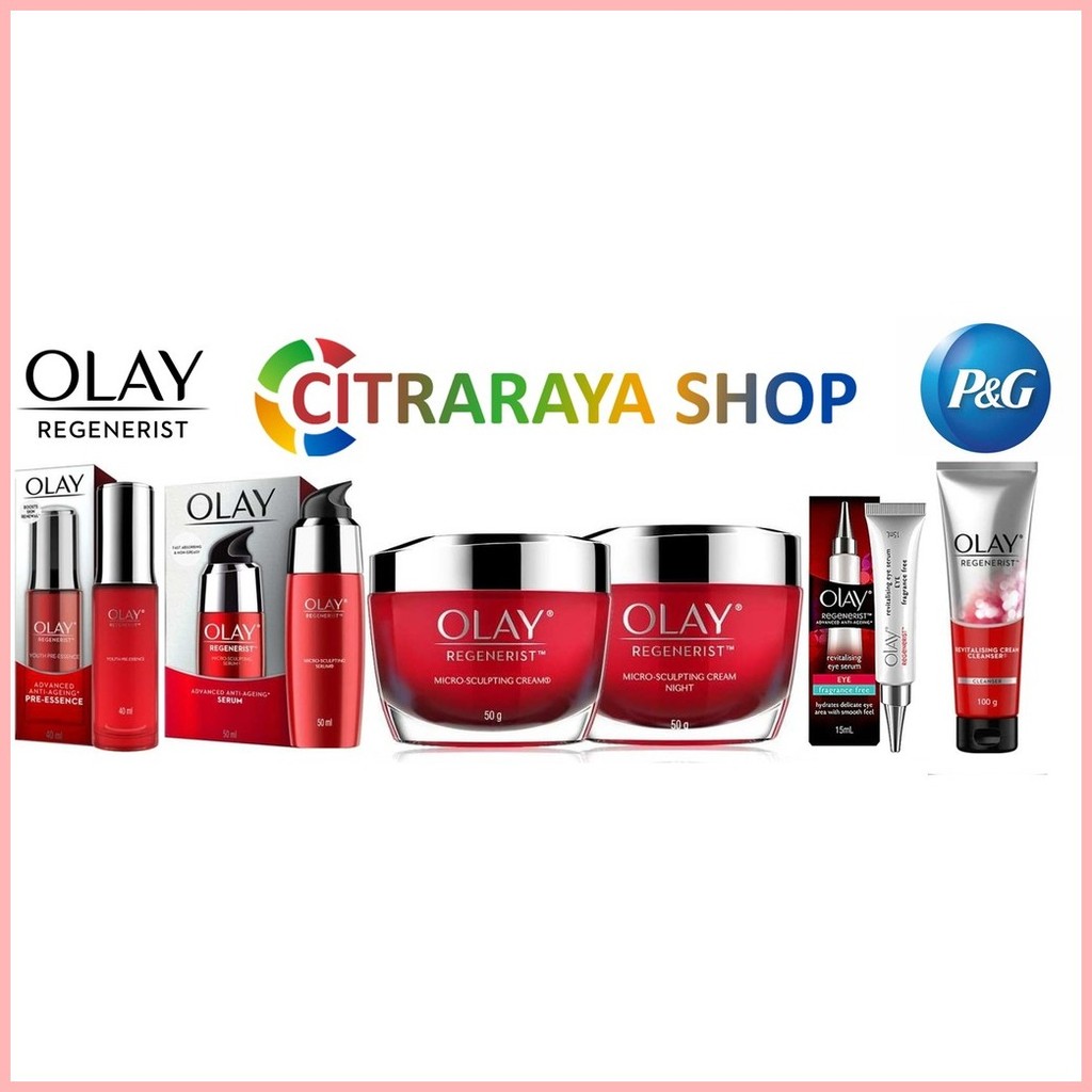 Olay ADVANCED ANTI AGING Moisturizing OLAY REGENERIST MICRO-SCULPTING ...