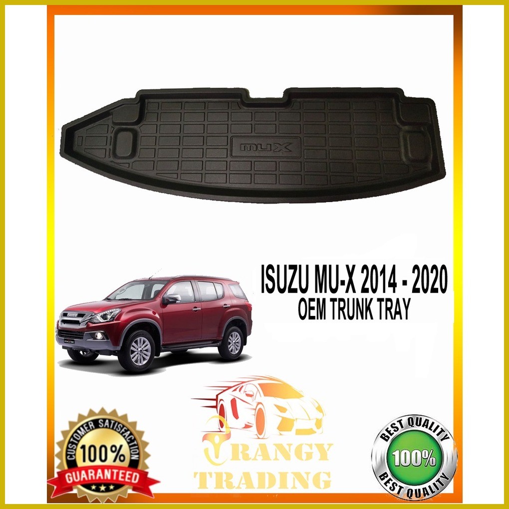 ⊕ Isuzu MUX 2014 to 2020 OEM Trunk Tray or Cargo Tray V1 2015 2016 2017 ...