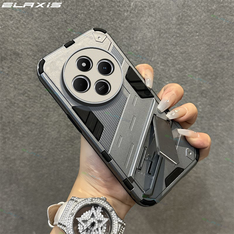 ELAXIS Casing for Redmi 14C Phone Case Luxury Composite Armor Lnvisible ...