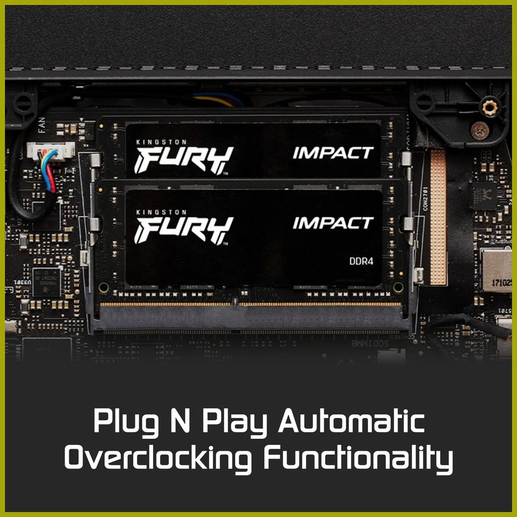 Kingston Hyperx Impact Laptop DDR4 RAM 4GB 8GB 16GB 2133Mhz 2400Mhz 2666Mhz 3200Mhz SOIDMM Me ...