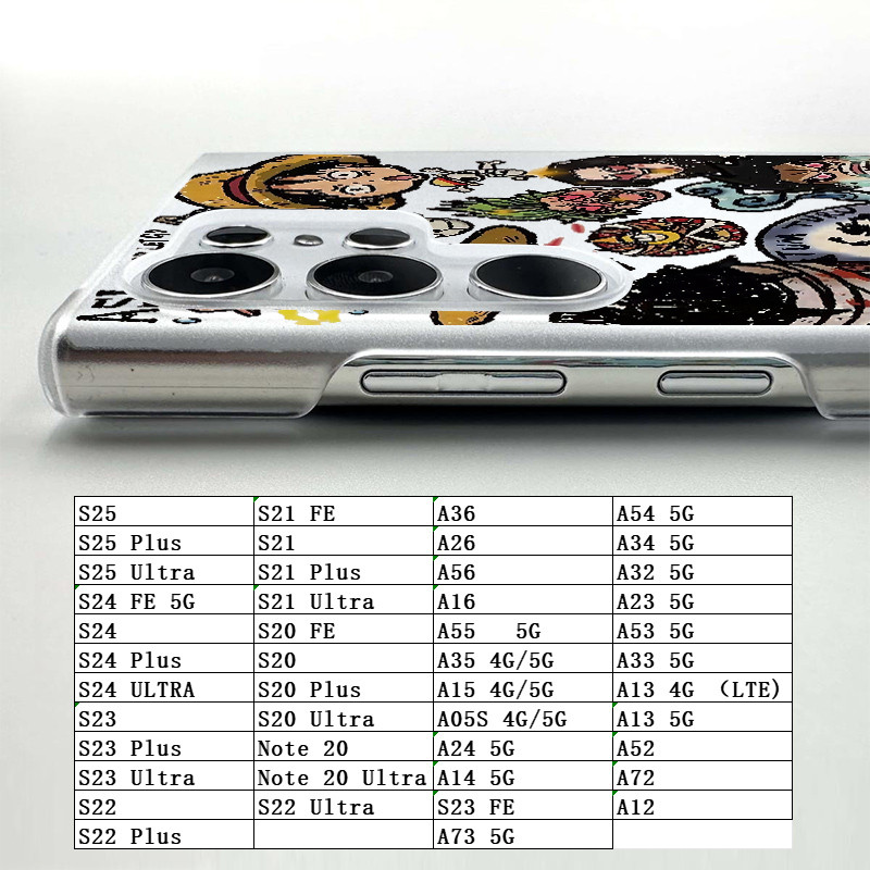 For Samsung S25 Ultra S24 Ultra A56 S23 Graffiti One Piece LUFFY Ultra ...