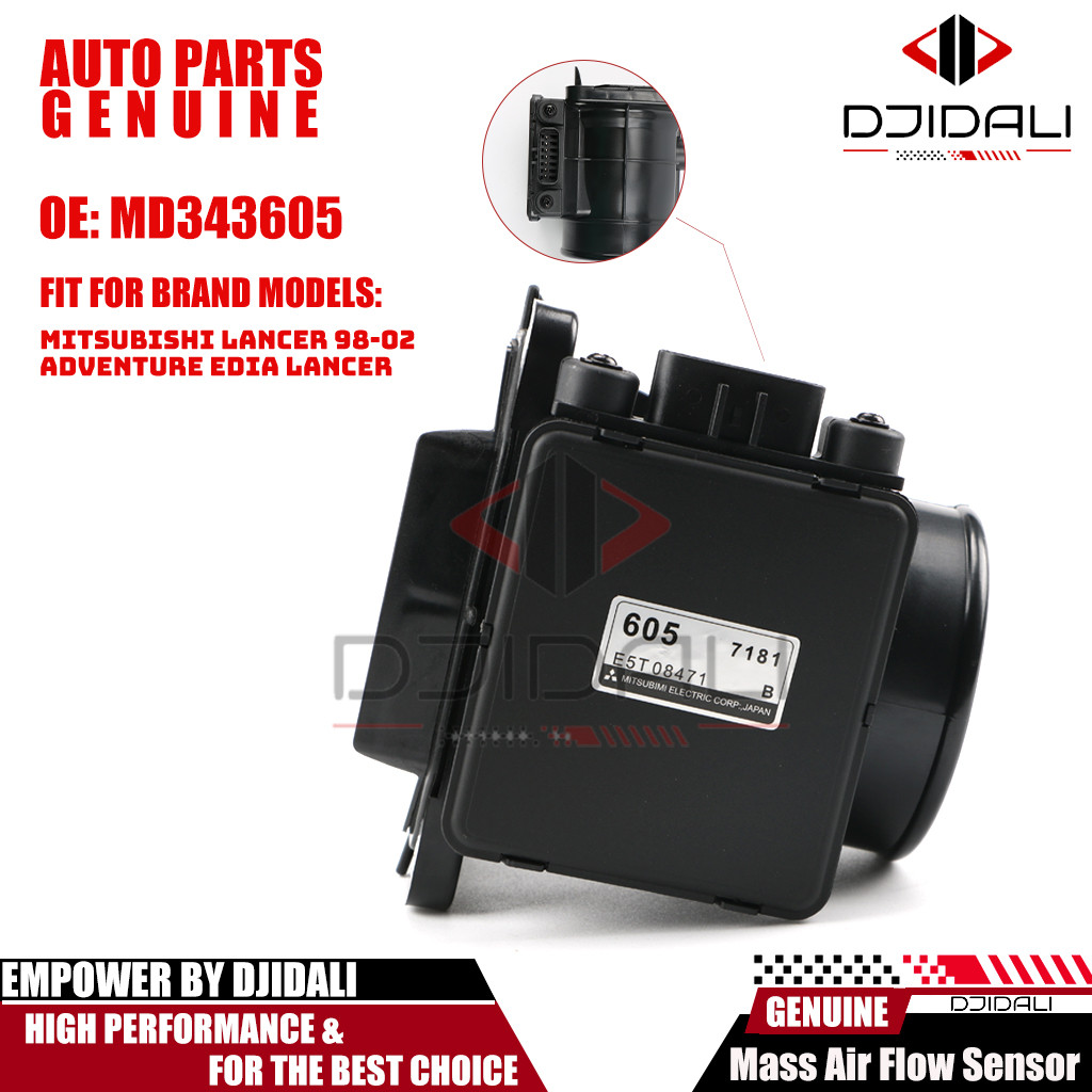Mass Air Flow Sensor MAF Sensor MD343605 for Mitsubishi Lancer 98-02 ...