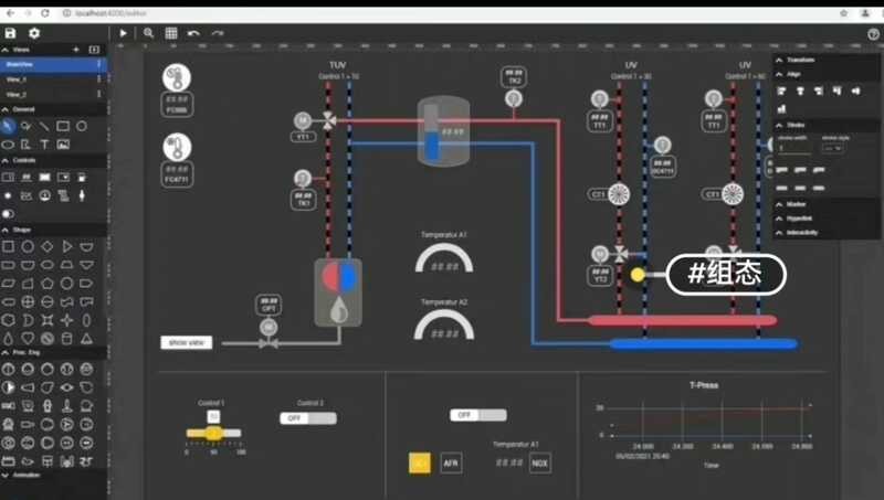 Source code of web configuration software, web SCADA, IOT collection ...