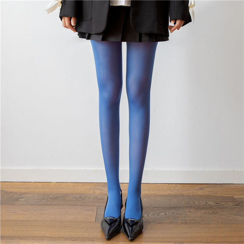 2025 Women's 80D Denier Velvet Opaque Tights Ladies Colorful Tights ...