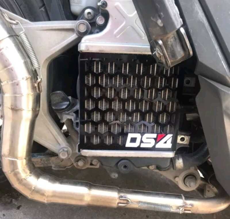 HONDA CLICK 125I V1/V2/V3/V4 Ds4 RADIATOR COVER ACRYLIC BOLTLESS ...