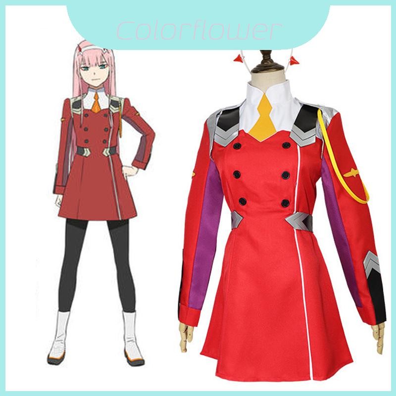 Striking Darling In The Franxx Zero Two Cosplay Outfit Ideal Carnival ...