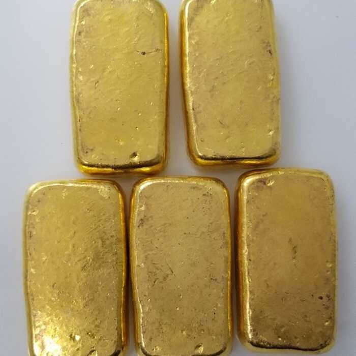 Antique Handicrafts, Gold Ingots, Gold Bars, Gold Weights, Brass ...