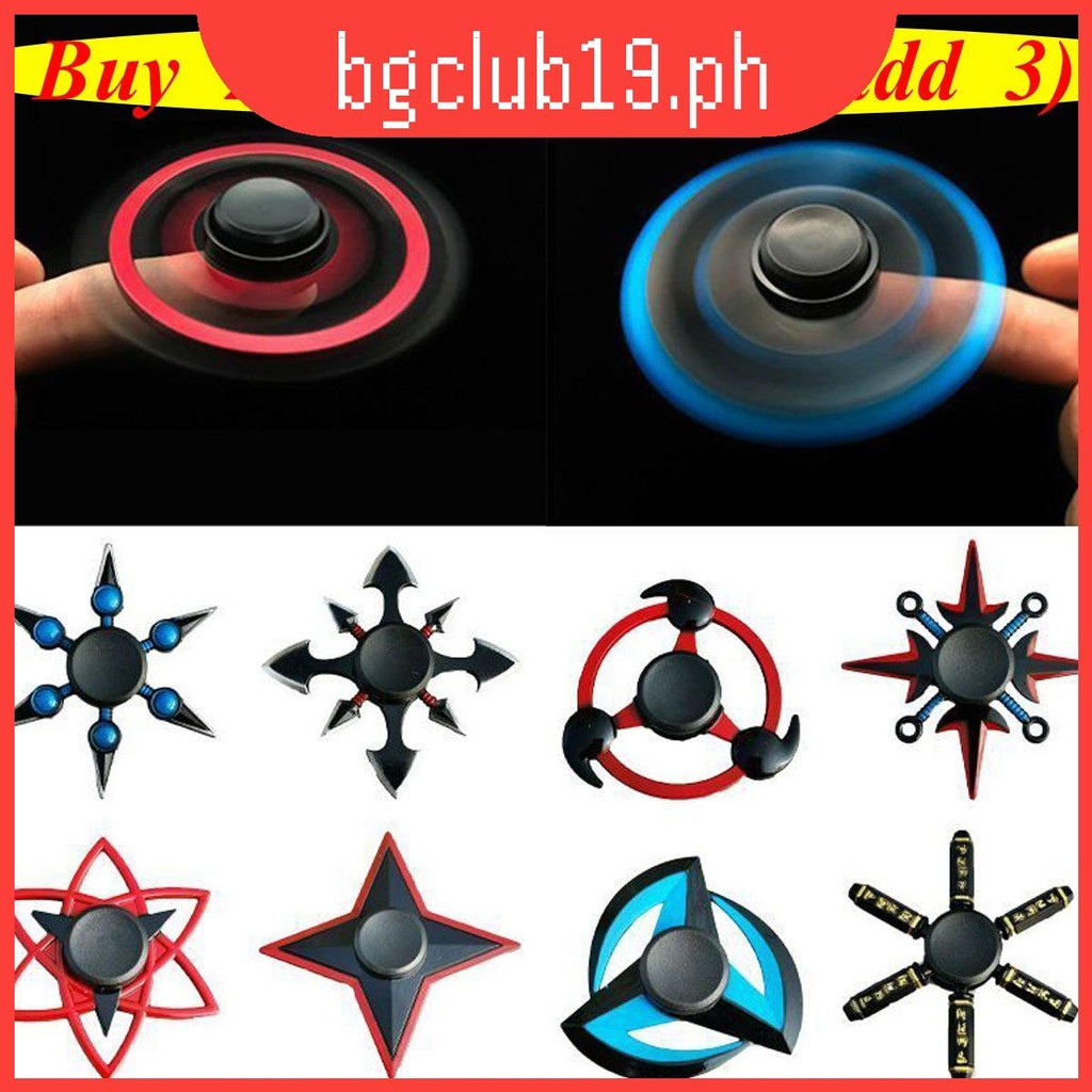 Hand Spinner Finger Naruto Shuriken Fingertip Spinner Antistress Toys ...