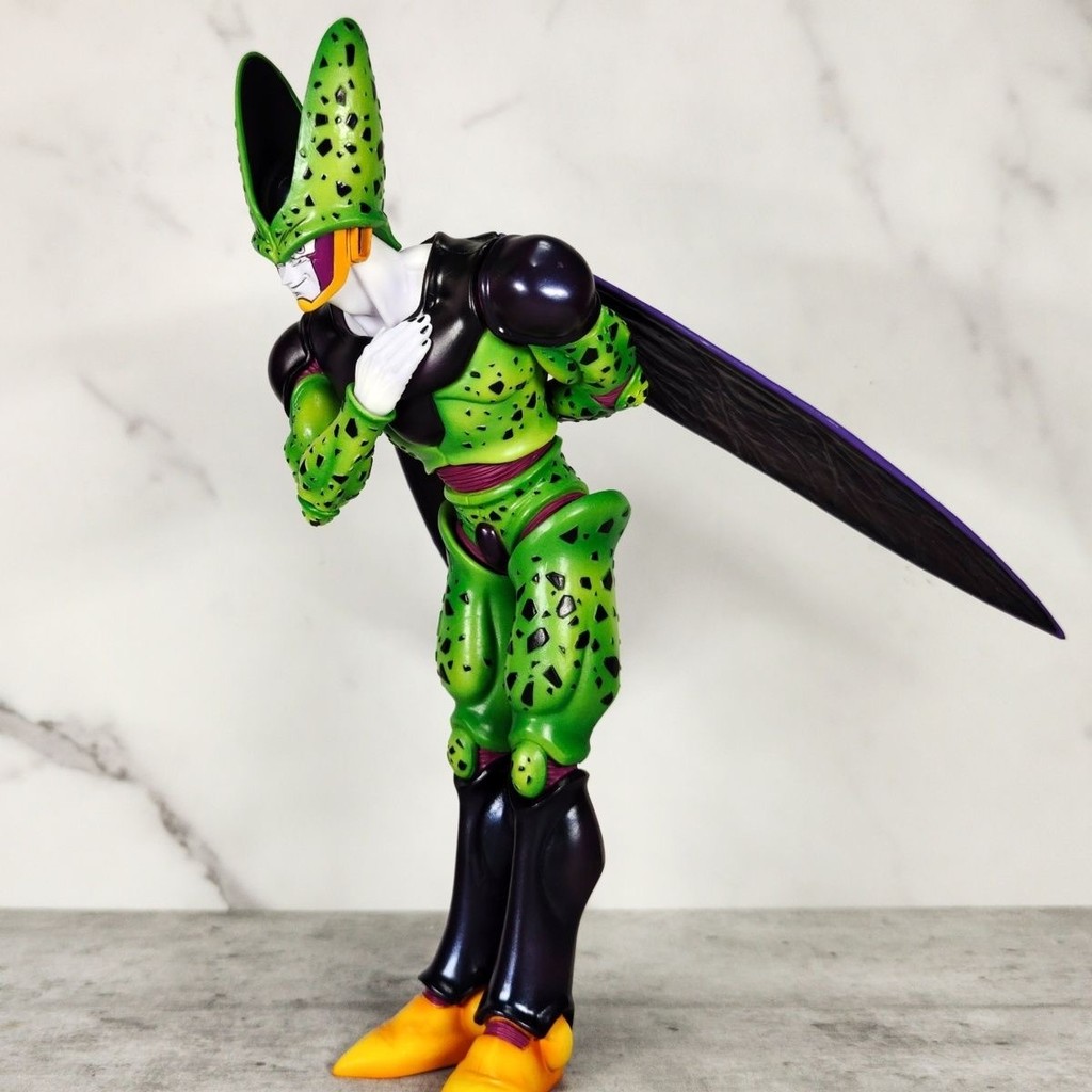 Ball Dragon Z Perfect Cell Gentlemen And Bow Anime Action Figure Pvc ...