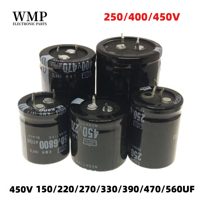 Aluminum Electrolytic Capacitor 250V 400V 450V 150UF 220UF 270UF 330UF 470UF 390UF 560UF ...