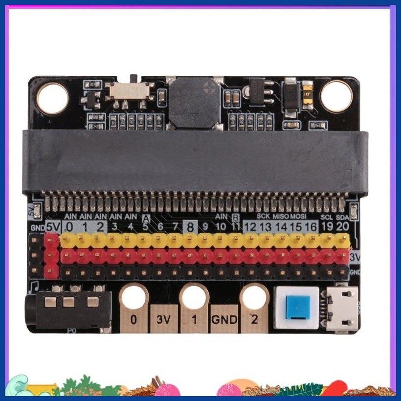 Micro-Bit Expansion Board IOBIT V2.0 Breakout Adapter Shield with ...