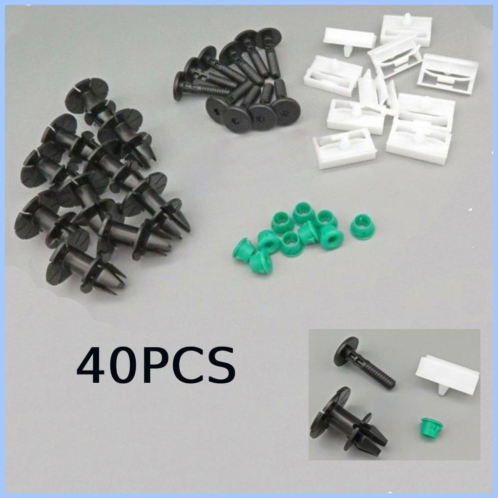 40PCS Side Skirt Fixing Clips Full Set Of Clips For BMW 3 Series E90 ...