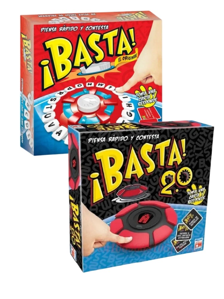 New Upgraded Basta 2.0 Spanish Tapple Word Game - English Tapple Games ...