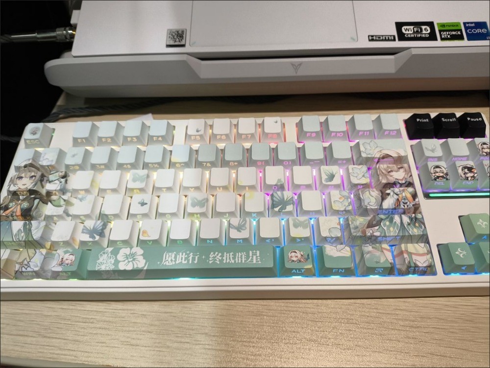 Firefly Keycap Cherry Profile 120+ Keys PBT Five-sided Dye Sublimation ...