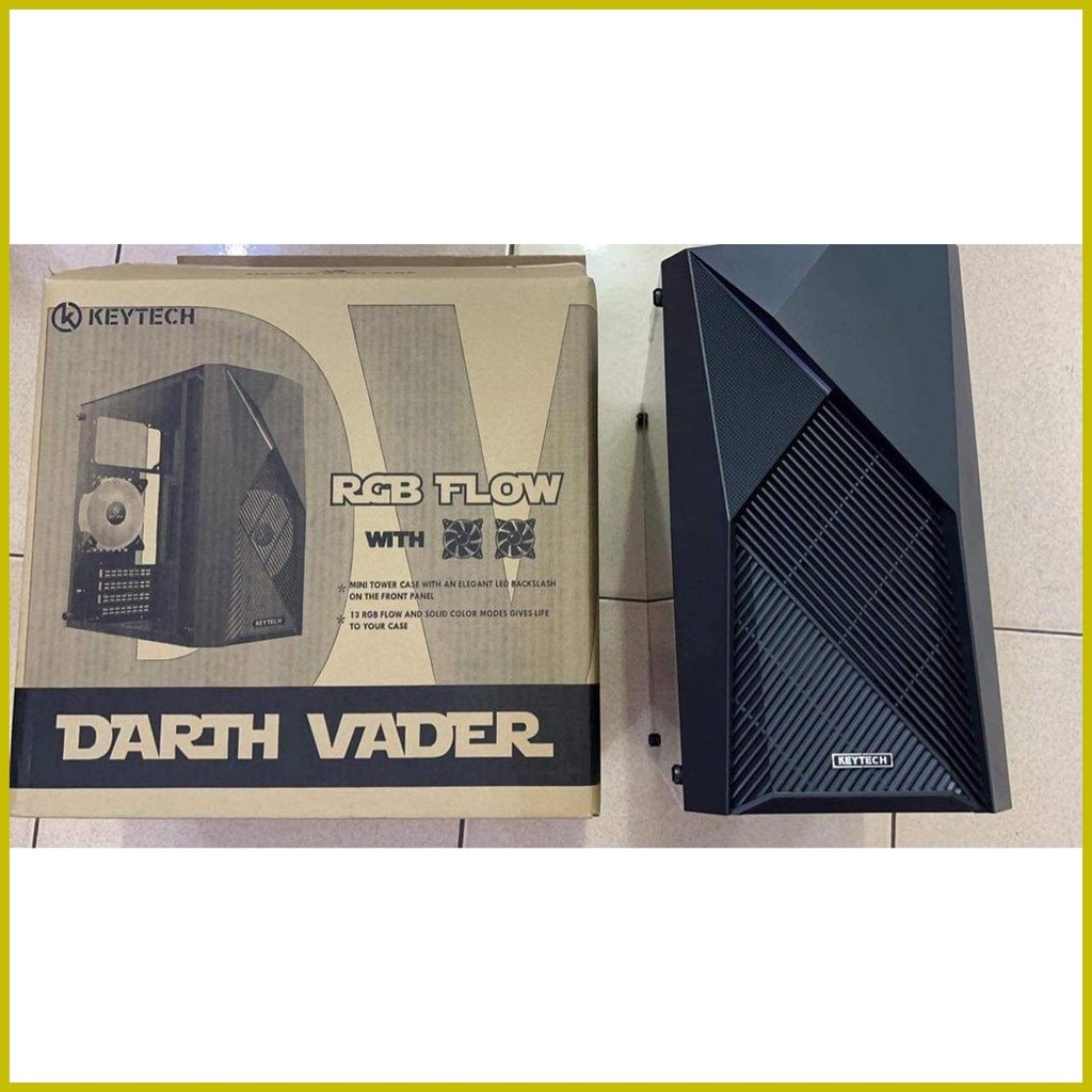 ⭐ KENLEI Keytech Mini Tower Gaming PC Case White or Black MICRO ATX 2 ...