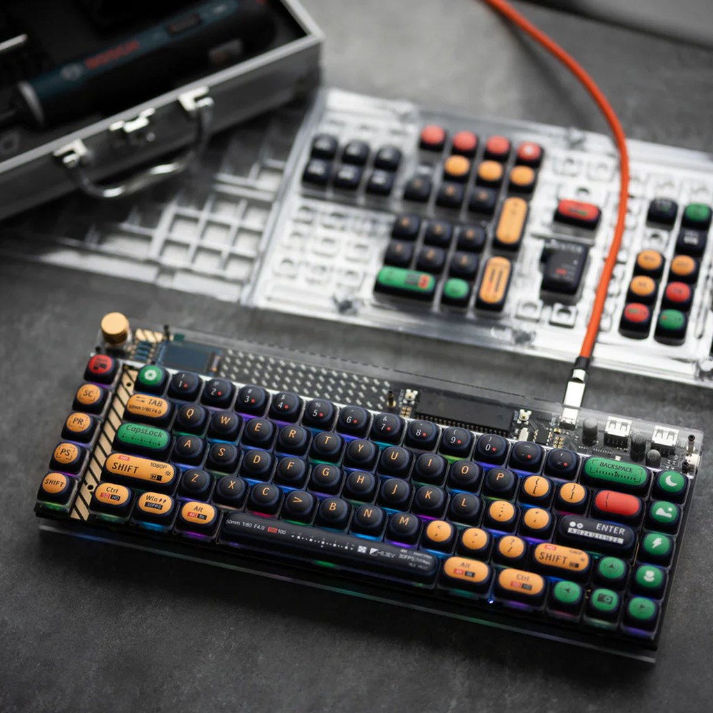 Camera Keycap MOG Profile 125 Keys PBT Wooting EZ63 Mad68 Aula F75 ...