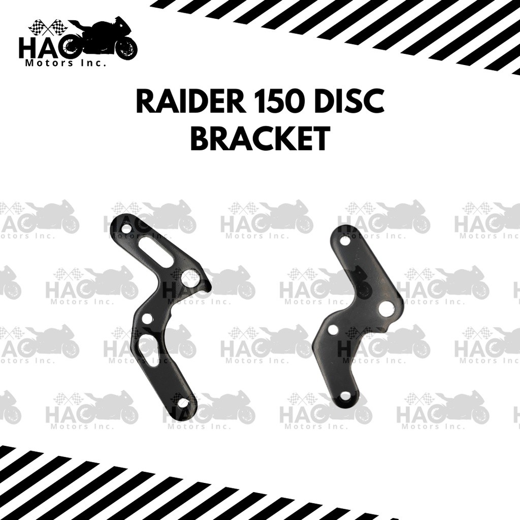 ⊙ RAIDER 150 DISC BRACKET FOR R150 CARB and FI Motor Parts | Shopee ...