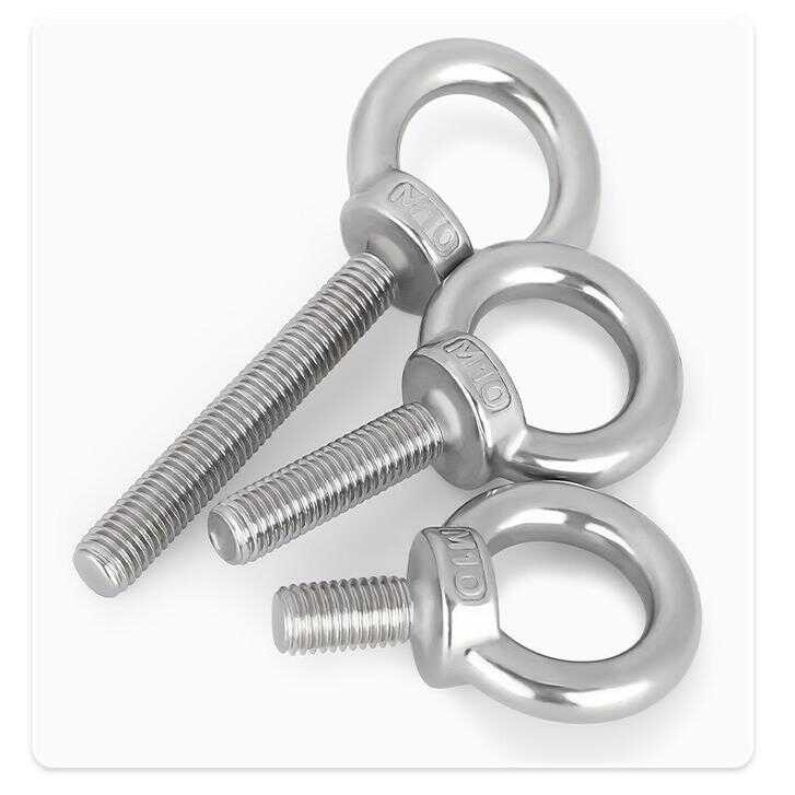 304 lifting steel stainless ring screw ring nut circular nut triangular ...