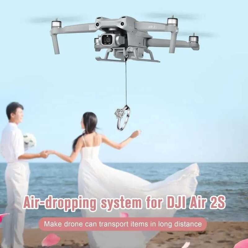 Airdrop Drone System for DJI Mavic Air 2/Air 2S Wedding Proposal Dey Device Thrower Air 2 ...